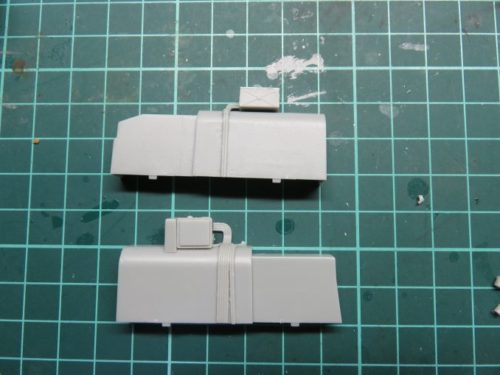 フラックワーゲンの高射砲「8.8cm Flak41」を組み立ててます