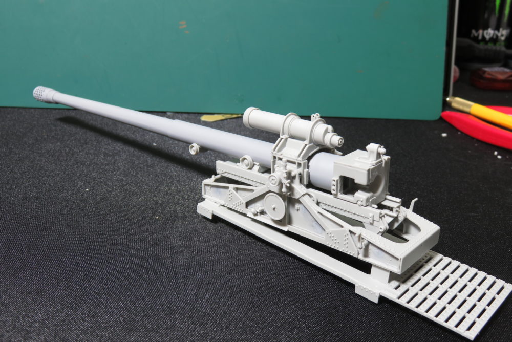 【グリレ17】バカでかいカノン砲17cm K72(Sf)をつくる